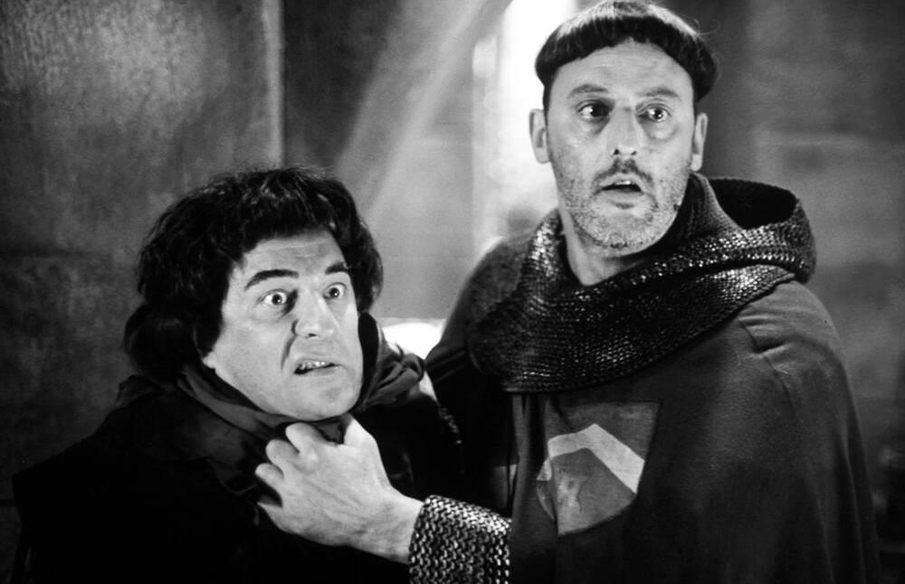 Cuadro y póster Jean Reno y Christian Clavier - Corredores del Tiempo ...