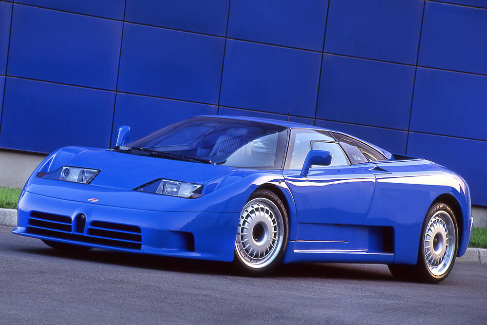 Bugatti EB110 - Photographic print for sale