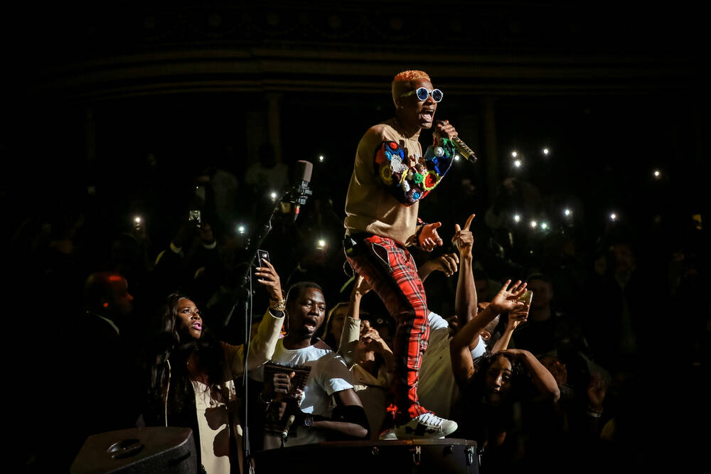 Wizkid - Royal Albert Hall (2017) - Photographic print for sale