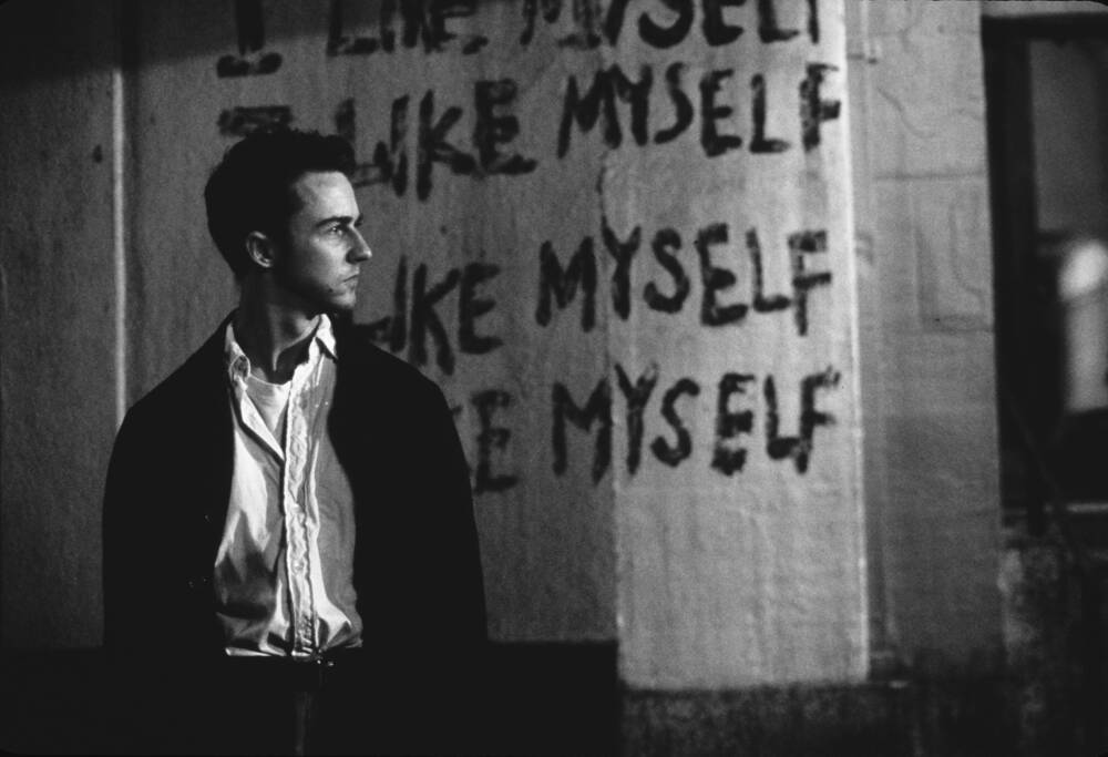 Edward Norton et le Paradoxe de Fight Club - Photo et Tableau ...