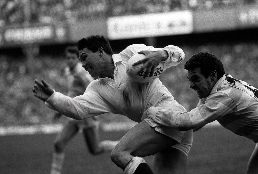 Rory Underwood - Rugby match (1989) - Photographic print for sale