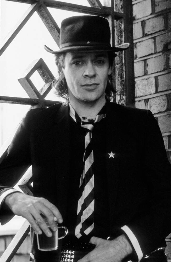 Udo Lindenberg at a photo shoot in 1985 - Photographic print for sale