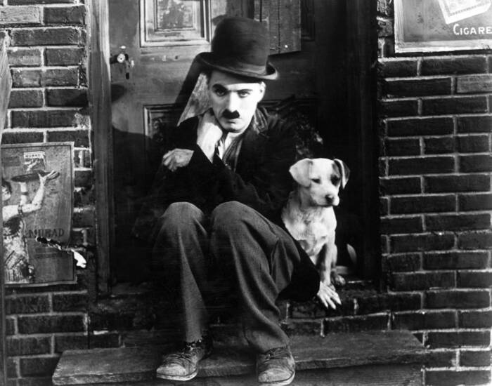 Photo Charlie chaplin film - Tableau Charlie chaplin film - Editions ...