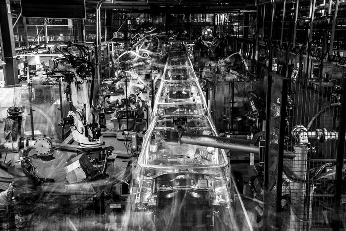 Serie PSA Peugeot / Citroën Poissy - Edgar Bellec Fotograf - Fotokunst