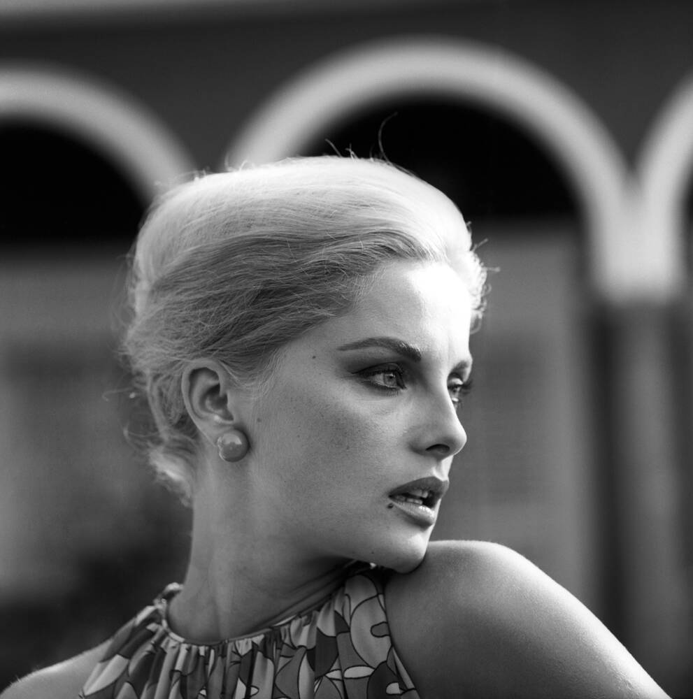 Virna Lisi in the sun - Photographic print for sale