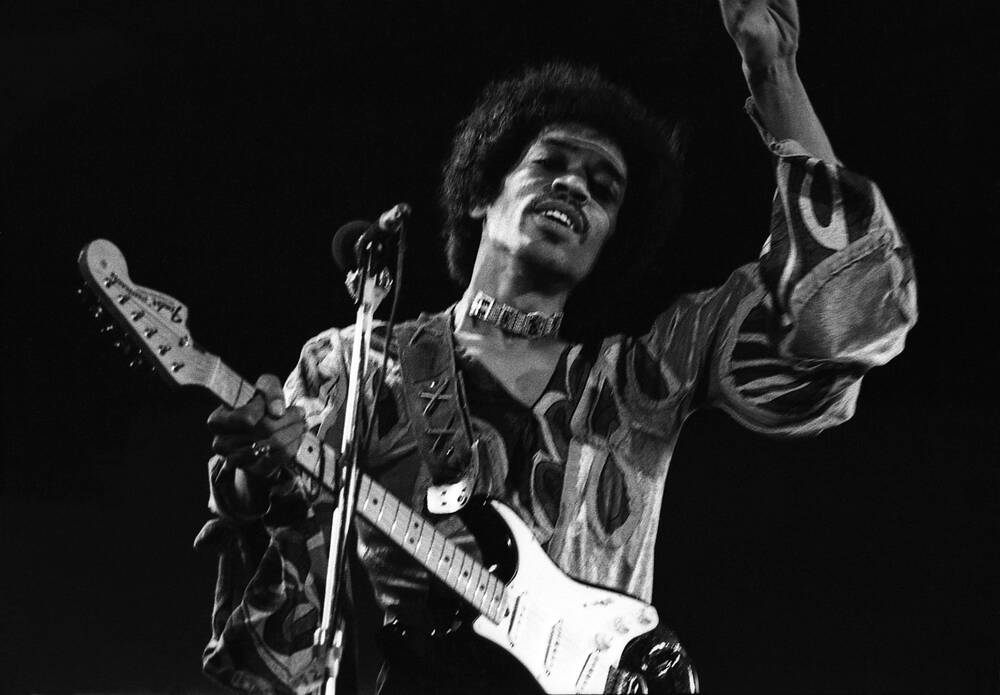 Jimi Hendrix Isle Of Wight 1970 Photographic Print For Sale Jimi Hendrix Isle Of Wight 1970 Photographic Print For Sale