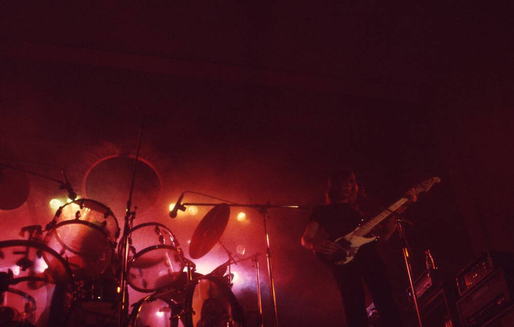 Pink Floyd light on stage - Photographic print for sale