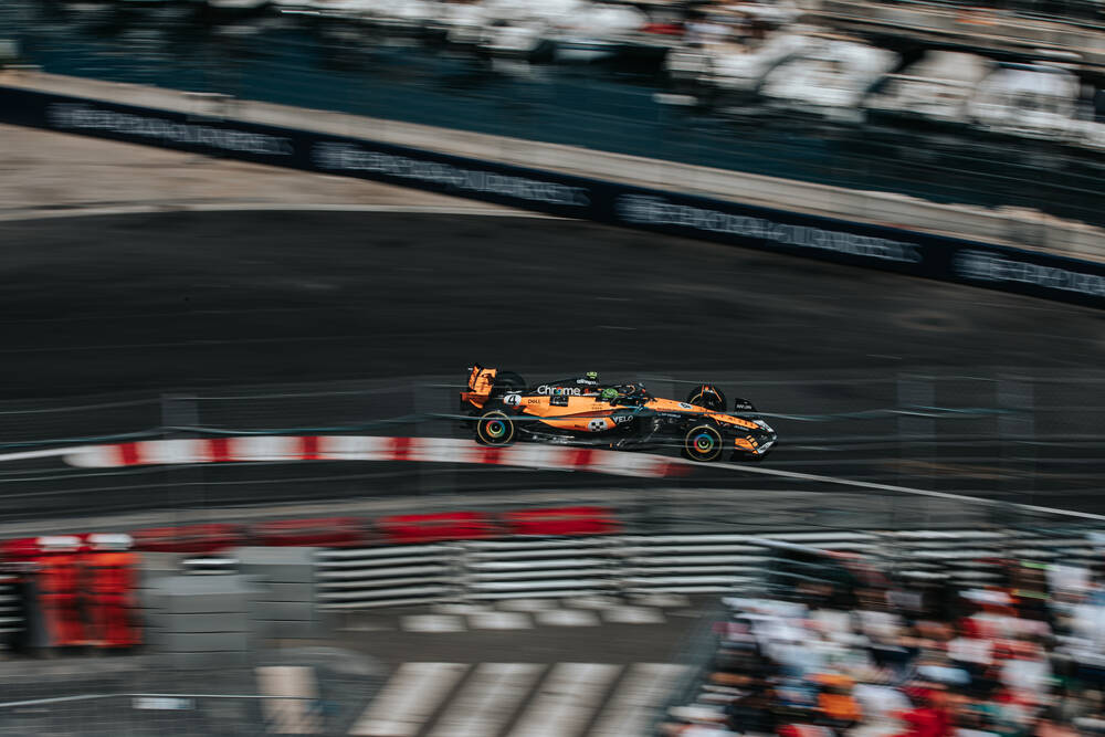 Lando Norris Monaco GP 2025 - Photographic print for sale