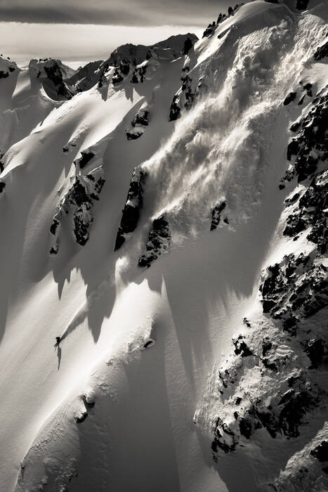Series FREERIDE SKI - Stephane Godin Photographer - Fine Art Photography