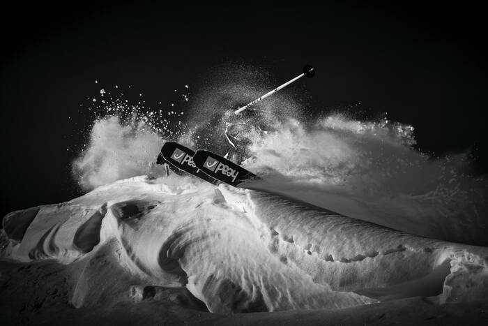 Series FREERIDE SKI - Stephane Godin Photographer - Fine Art Photography
