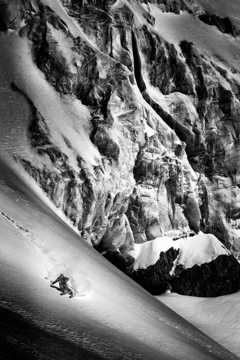 Series FREERIDE SKI - Stephane Godin Photographer - Fine Art Photography