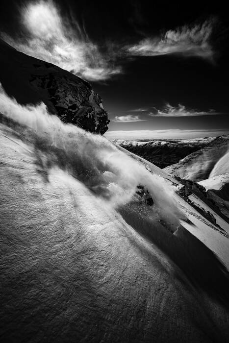 Series FREERIDE SKI - Stephane Godin Photographer - Fine Art Photography