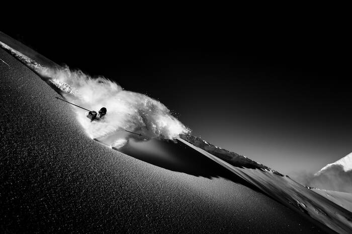 Series FREERIDE SKI - Stephane Godin Photographer - Fine Art Photography