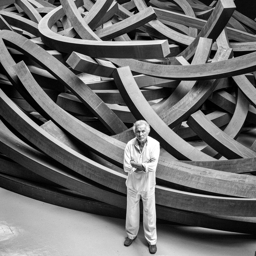 Bernar Venet - Photographic print for sale