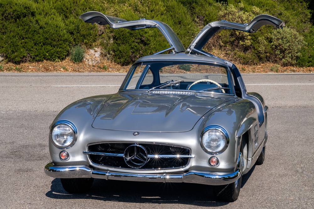 Gull Wing Doors Mercedes