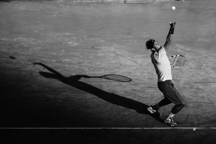 Rafael nadal photography art prints for sale