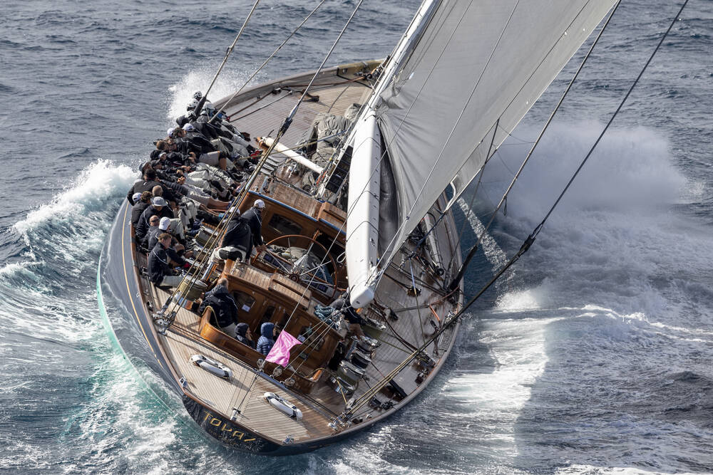 J Class Topaz - 1 - Photographic print for sale
