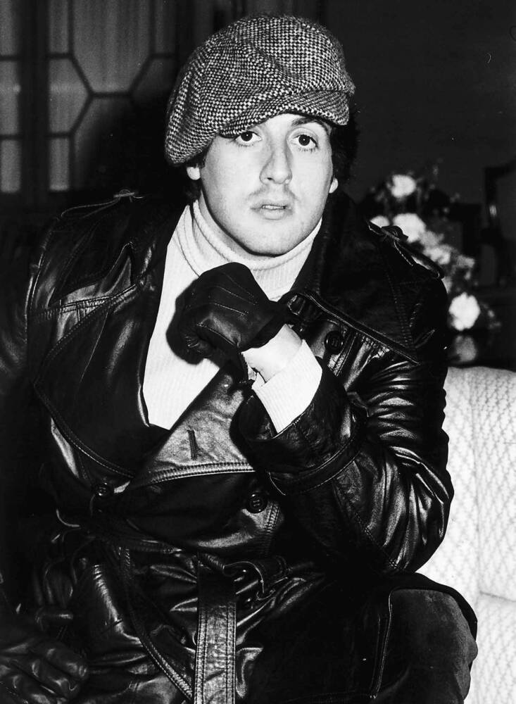 Sylvester Stallone Promotes Rocky in London - Photographic print for sale
