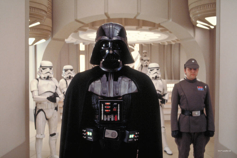 Darth Vader And Stormtroopers World Cake Topper. Darth Vader