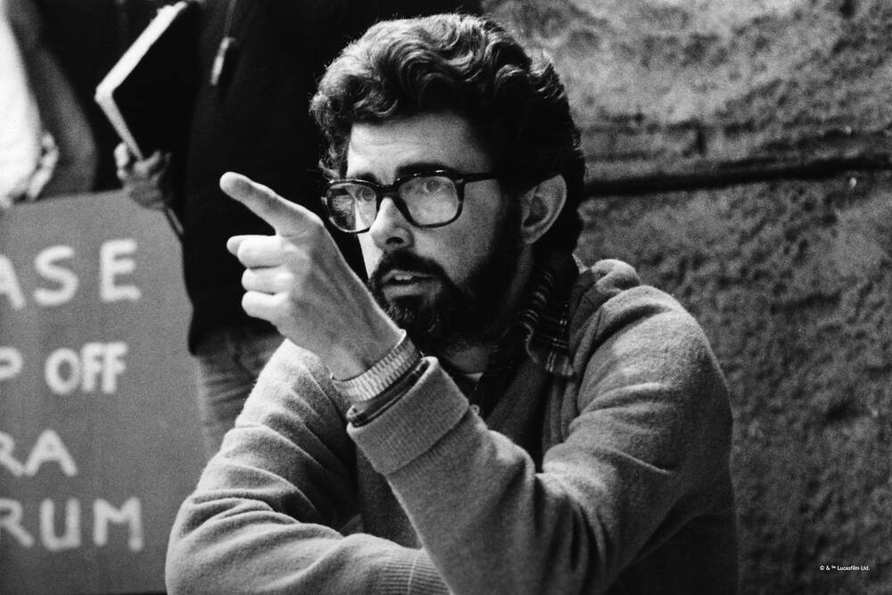 Star Wars - George Lucas Behind the scenes - Photo et Tableau ...