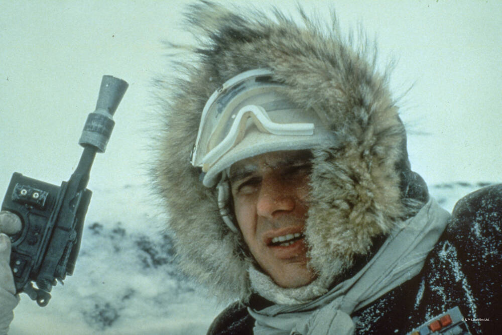Cuadro y póster Star Wars - Han Solo on Hoth Behind the scenes - Compra ...