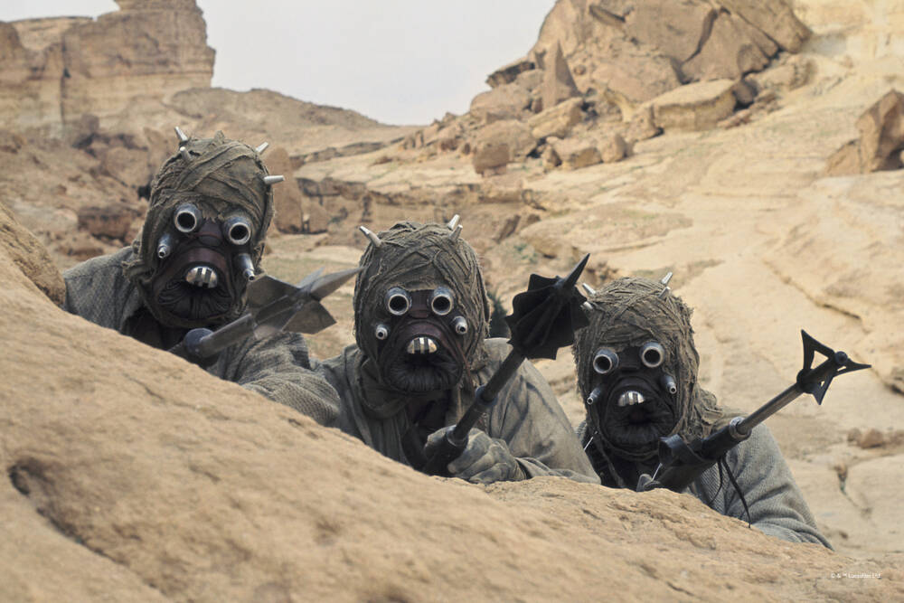 Star Wars - Tusken Raiders - Photo et Tableau - Editions Limitées ...