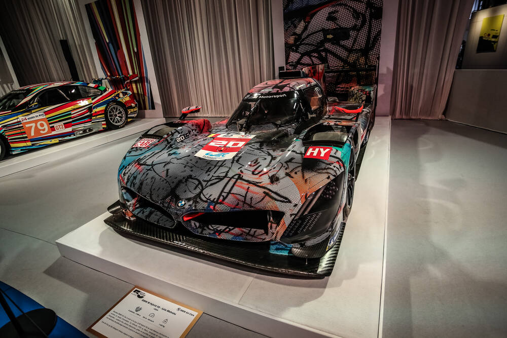 BMW M HYBRID V8 LE MANS 2024 JULIE MEHRETU - Photographic print for sale