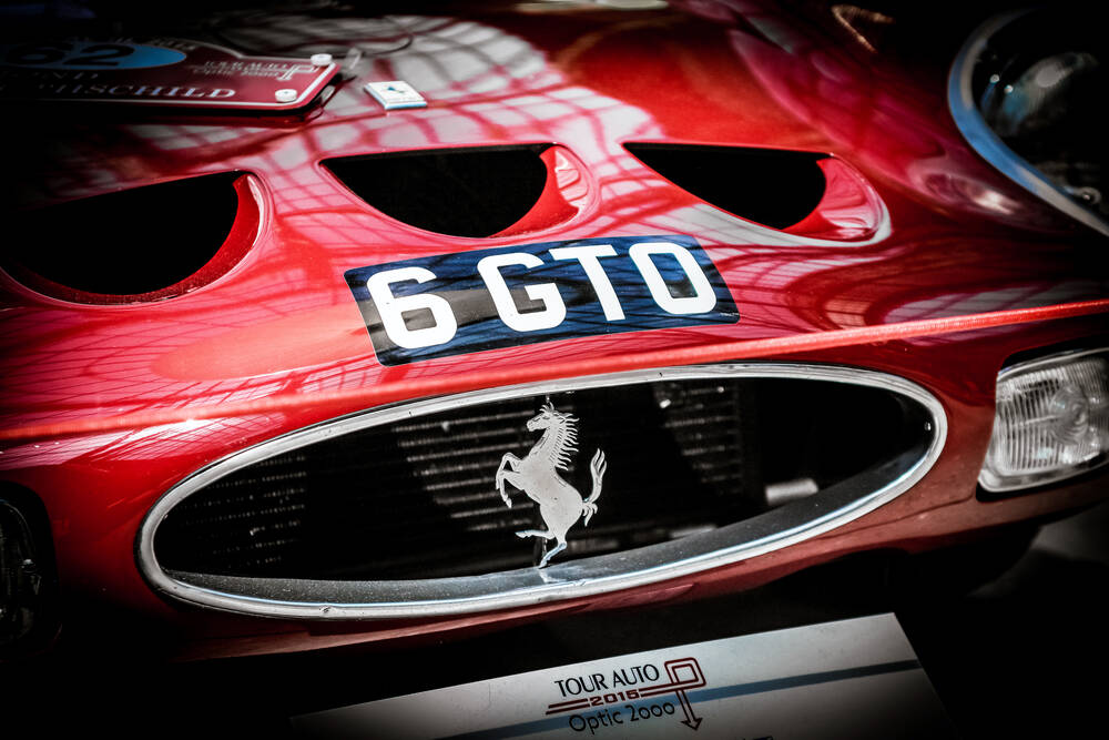 FERRARI 250 GTO GRAND PALAIS TOUR AUTO - Photographic print for sale