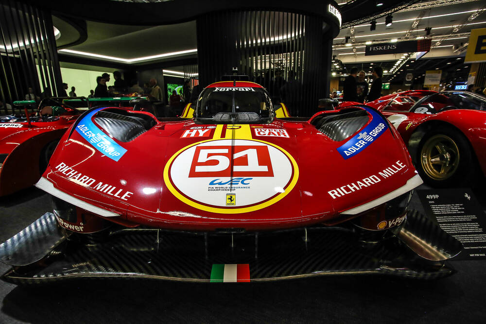 FERRARI 499P WORLD CHAMPION WEC 2024 - Photographic print for sale