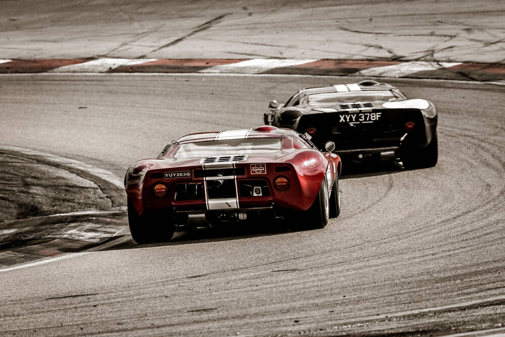 FORD GT40 vs FORD GT 40 - Photo et Tableau - Editions Limitées - Achat ...