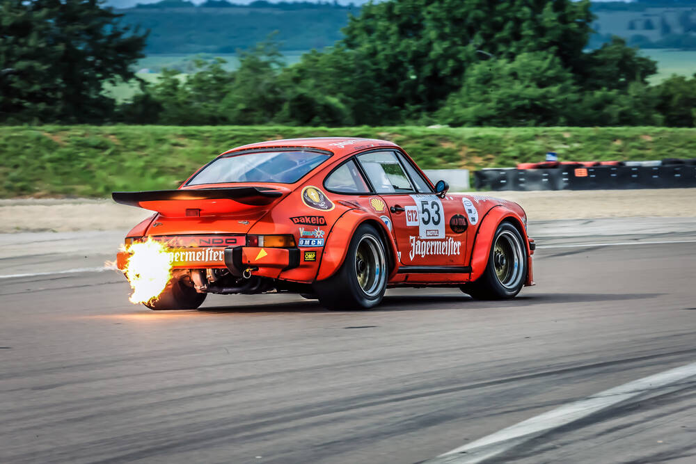 PORSCHE 934 JAGERMEISTER - Photographic print for sale