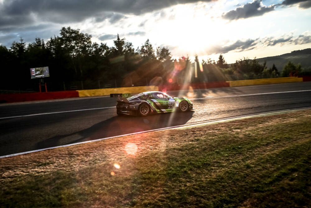 PORSCHE RSR GT3 SPA FRANCORCHAMPS 2018 - Photographic print for sale