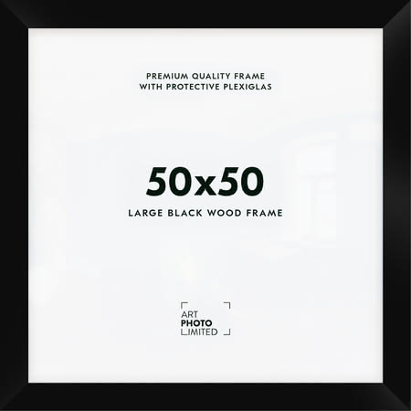 Frames 50x50 - Black, white, gold, aluminium, oak - Premium quality ...