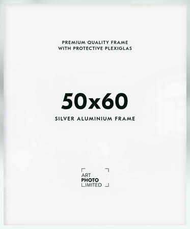 Frames 50x60 - Black, white, gold, aluminium, oak - Premium quality ...