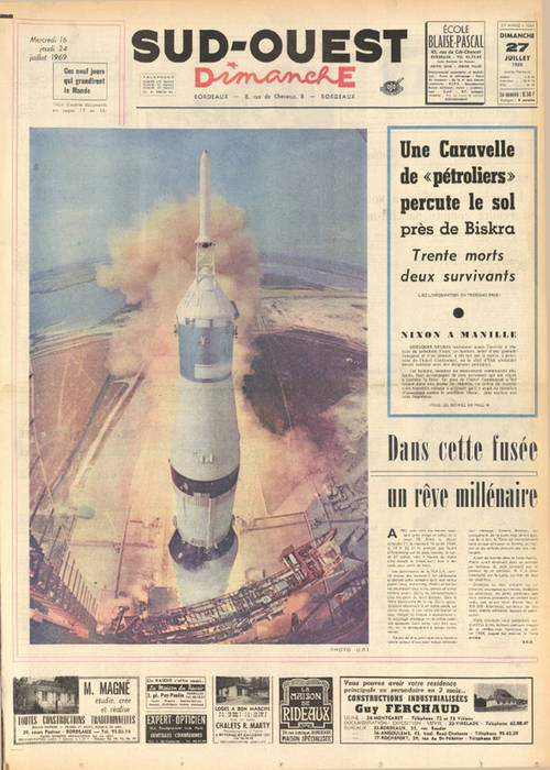 Les plus belles photos de Archives Sud Ouest - Sélection Apollo 11
