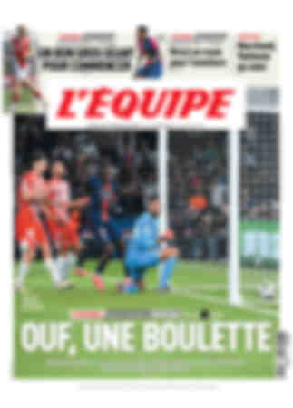 Une de L'Équipe datée du 01 juin 2025