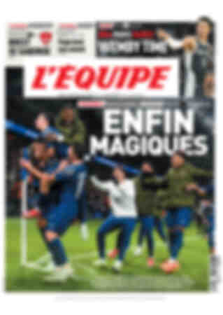 Une de L'Équipe datée du 01 juin 2025