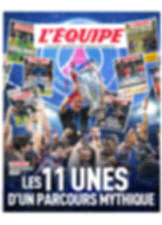 Une de L'Équipe datée du 01 juin 2025