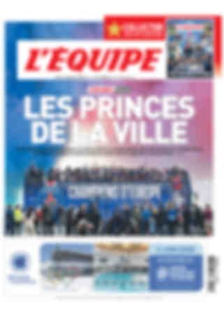 Une de L'Équipe datée du 01 juin 2025